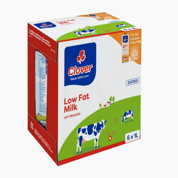 Clover Long Life UHT Milk (All variants) (6 x 1 l) | childrensvillage.co.za