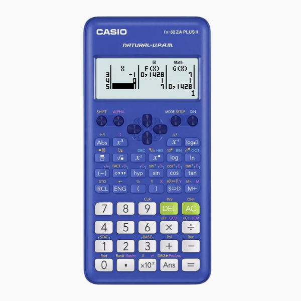Casio Plus New Generation Scientific Calculator Blue FX82ZA ...